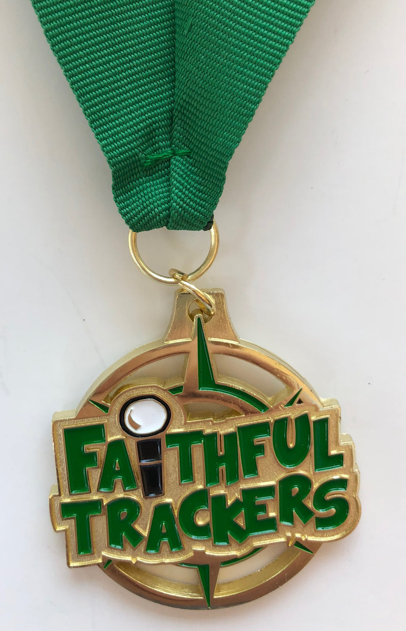 Faith Force Medallion Award Green Year – Truth Trackers Inc